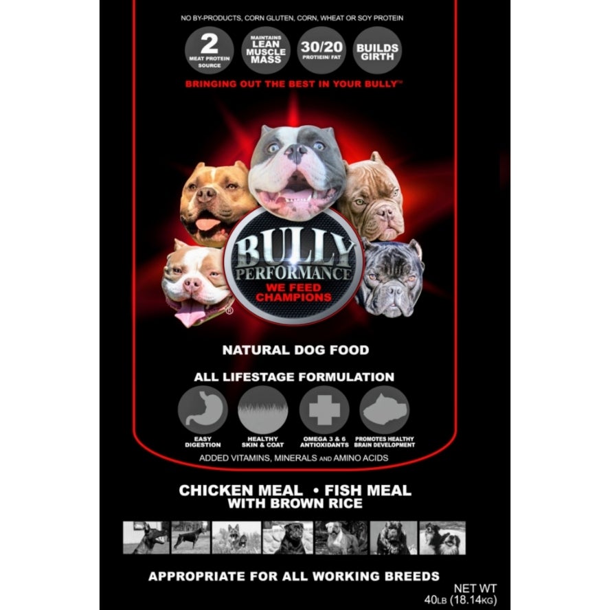 Bully Performance Dog Food | Mercado Pet Supplies